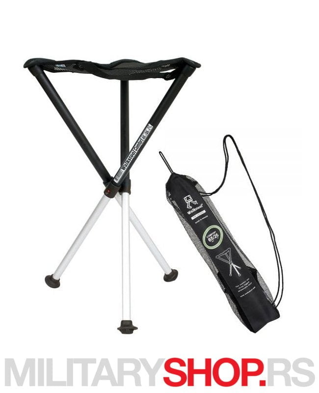 Lovacka Stolica Walkstool Comfort 65/26 crne boje - Lovačka oprema