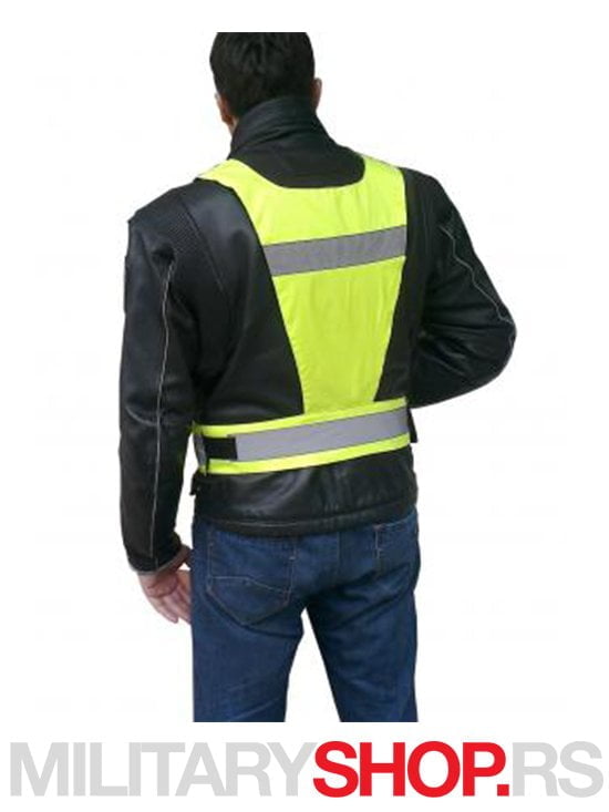 Fluorescentni moto prsluk - MOTO OPREMA - Military Shop Beograd