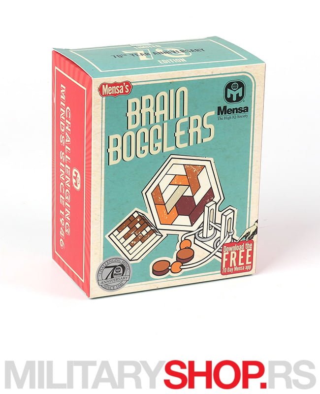 Mensa mozgalica Brain Bogglers - Military Shop online prodaja